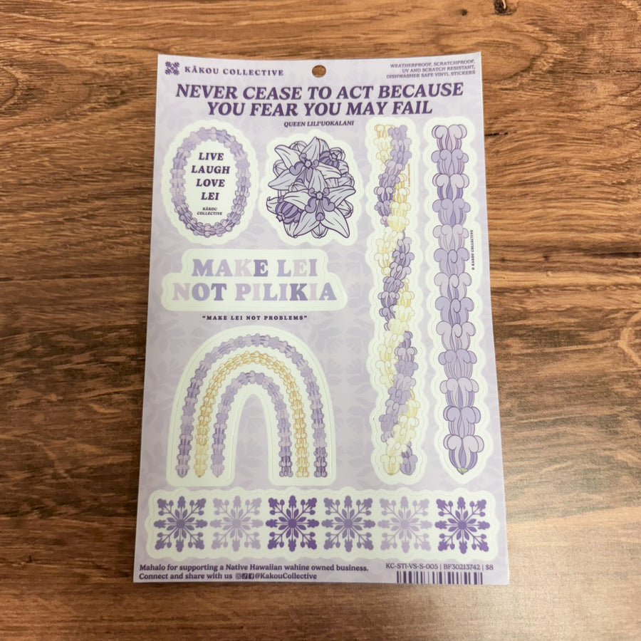 Pepili Wainola (Vinyl Stickers) – Kakou Collective