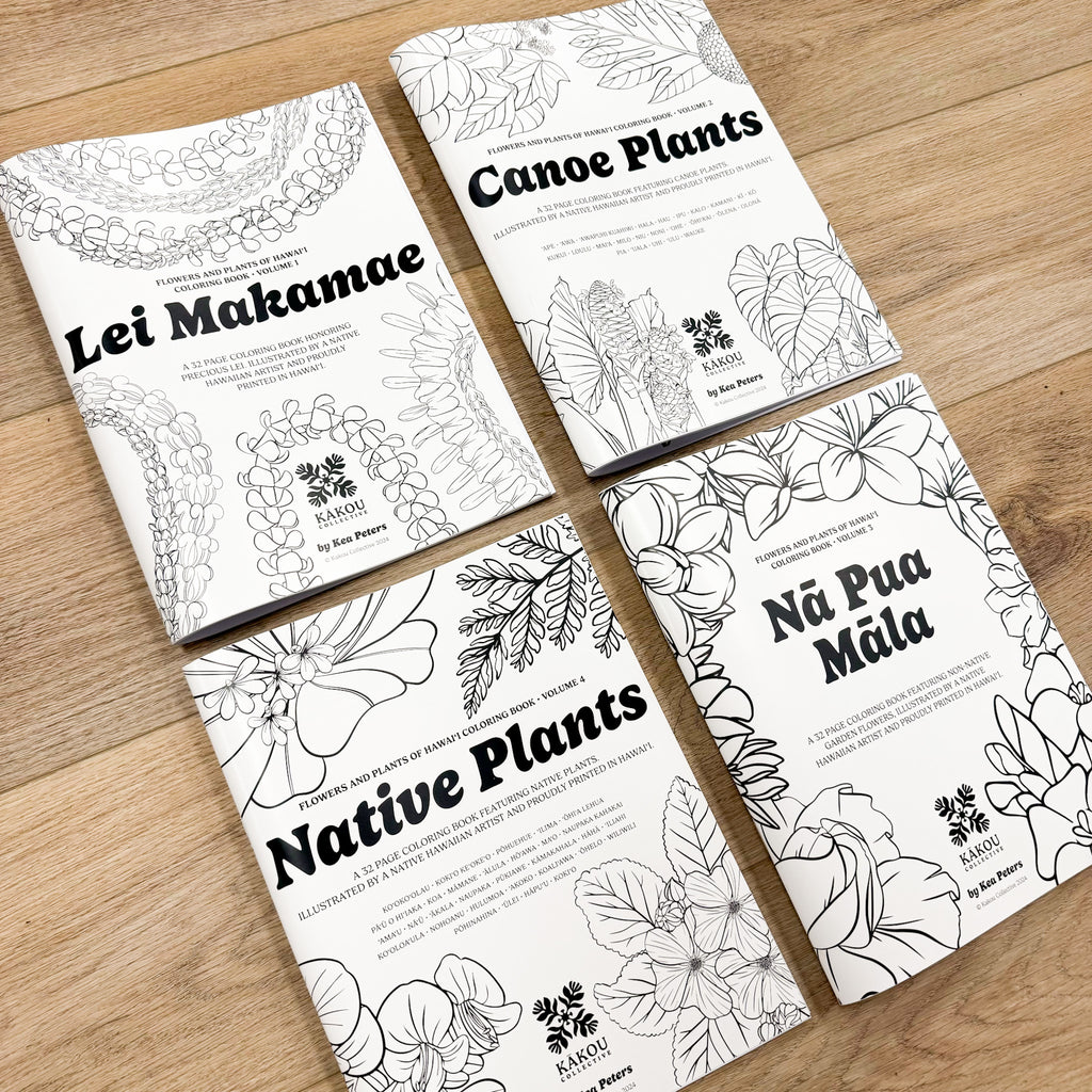 hawaii coloring book