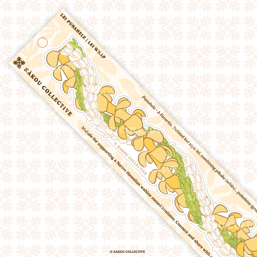 Lei Wrap Vinyl Sticker – Kakou Collective