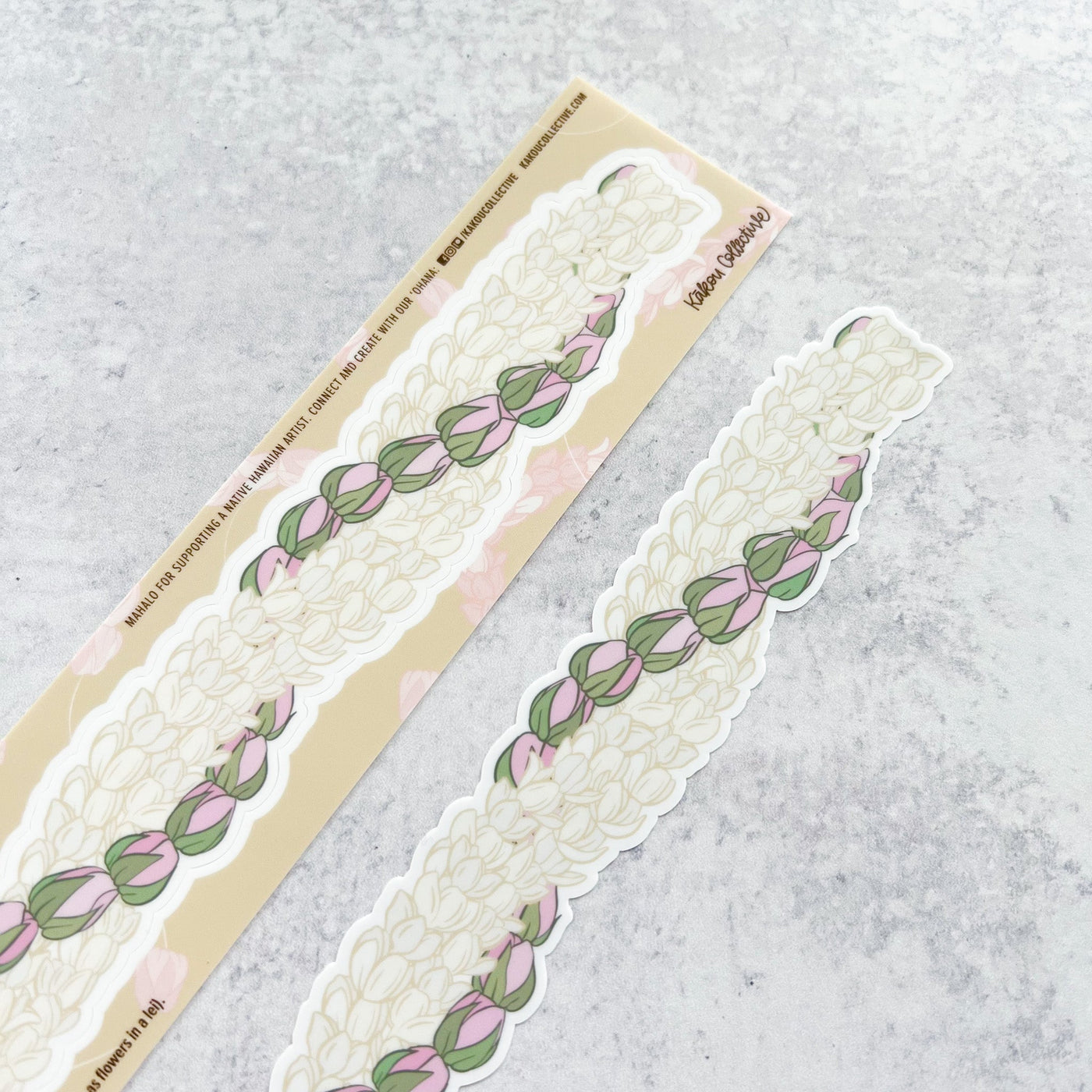 Lei Wrap Vinyl Sticker — Kakou Collective