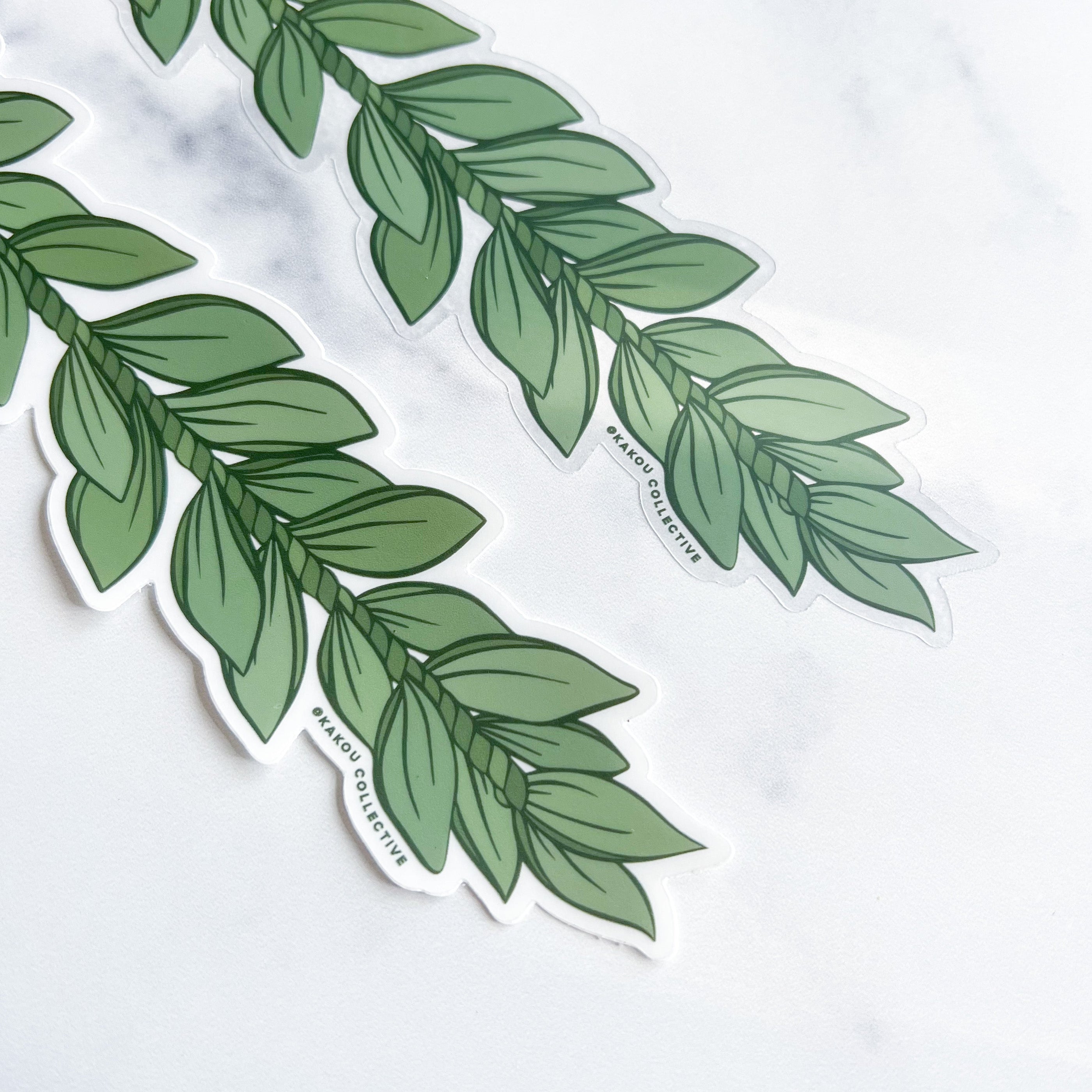 Lei Wrap Vinyl Sticker — Kakou Collective